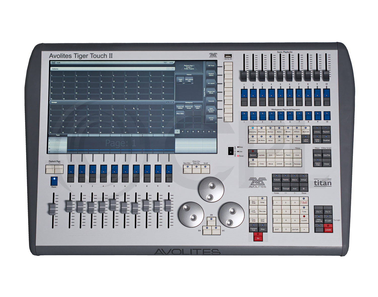 Компьютерное управление AVOLITES Tiger Touch II купить в Москве с доставкой
