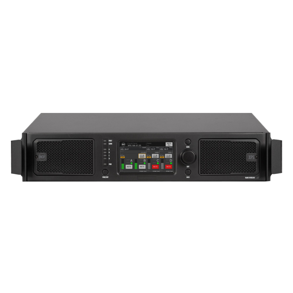 4-х канальные RCF XPS 16K купить в Москве с доставкой