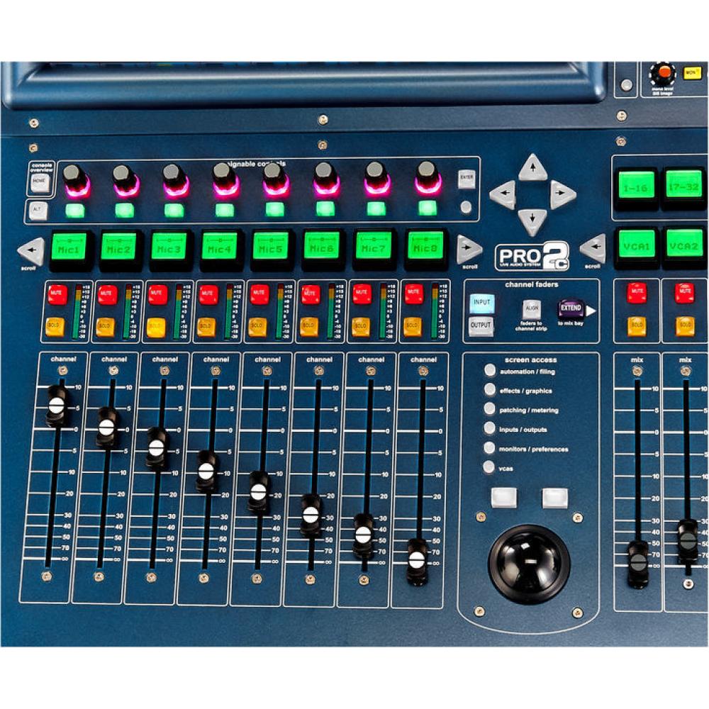 Цифровые микшерные пульты MIDAS PRO2C-CC-IP купить в Москве с доставкой