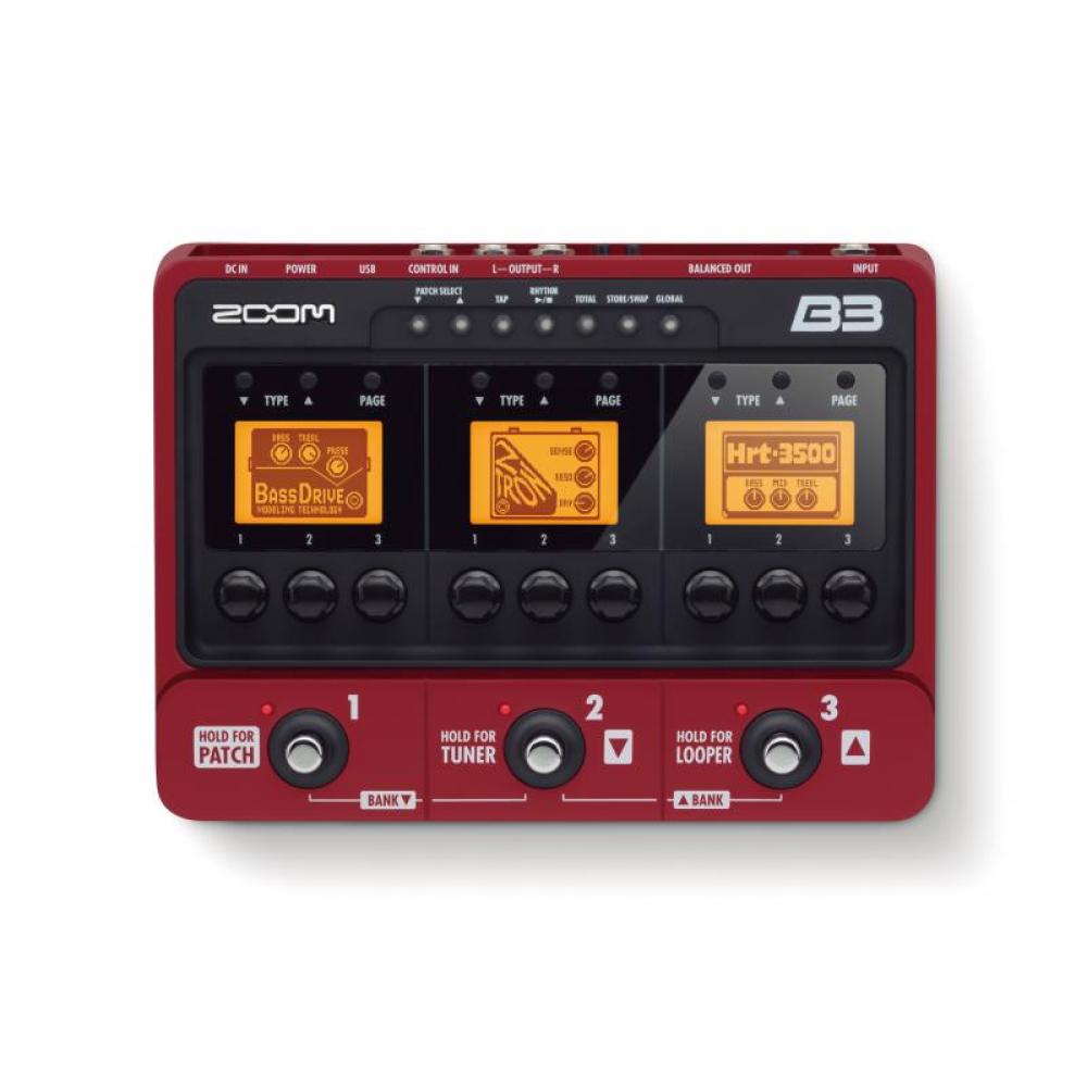 ZOOM B3-Купить Процессоры для бас-гитары по лучшей цене.