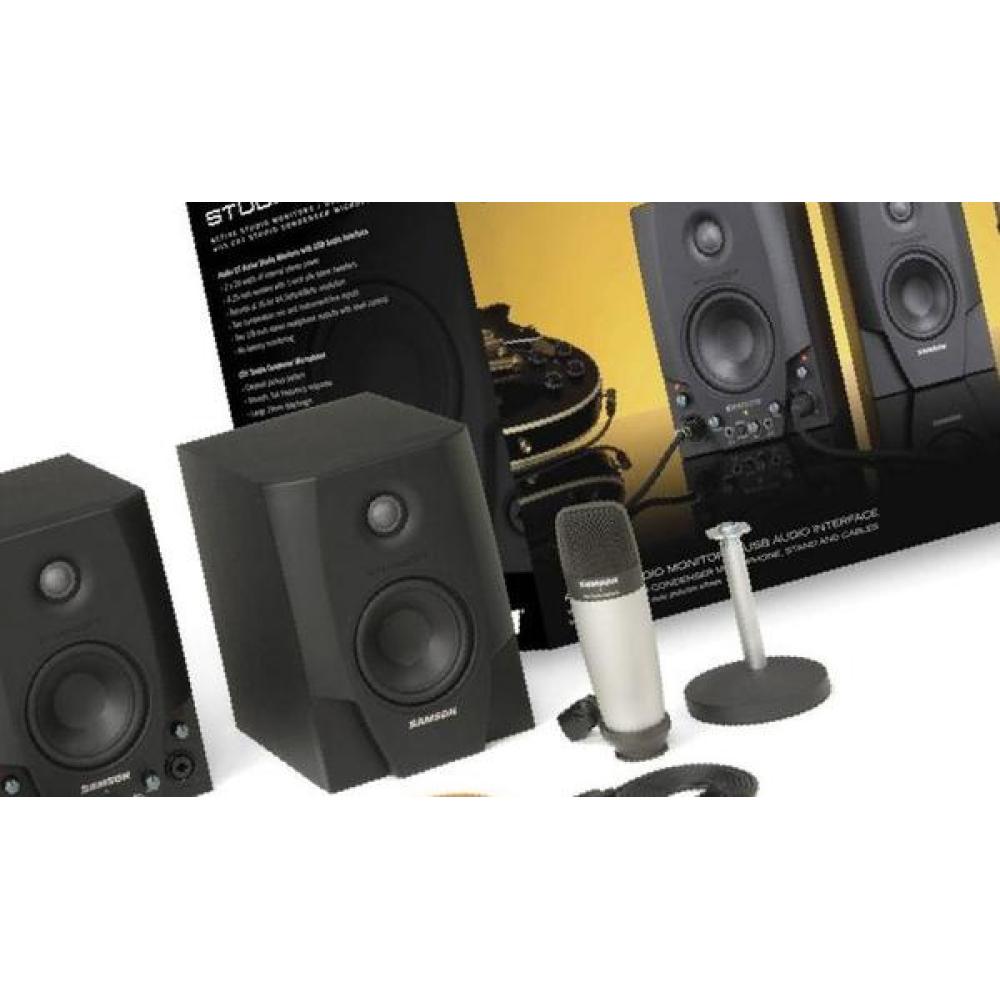 Активные студийные мониторы SAMSON STUDIO GT4 PRO купить в Москве с ...