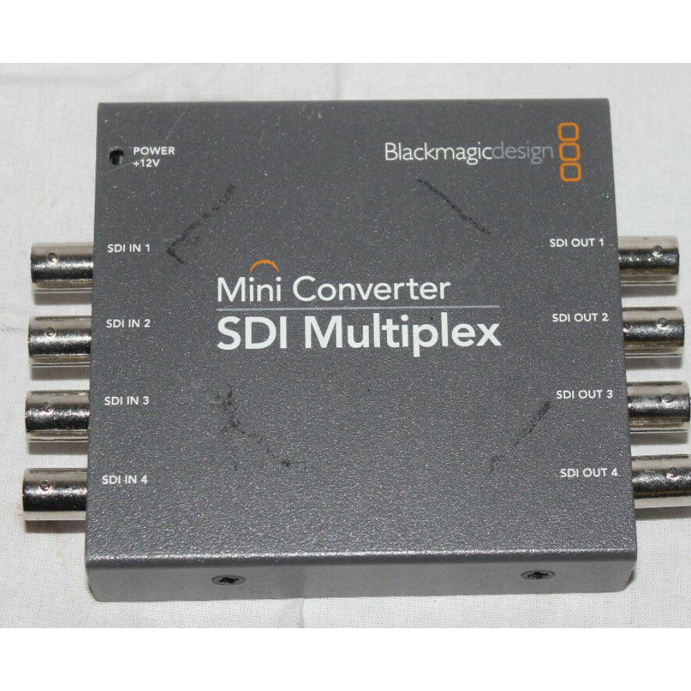 Преобразователи форматов Blackmagic Mini Converter - SDI Multiplex ...