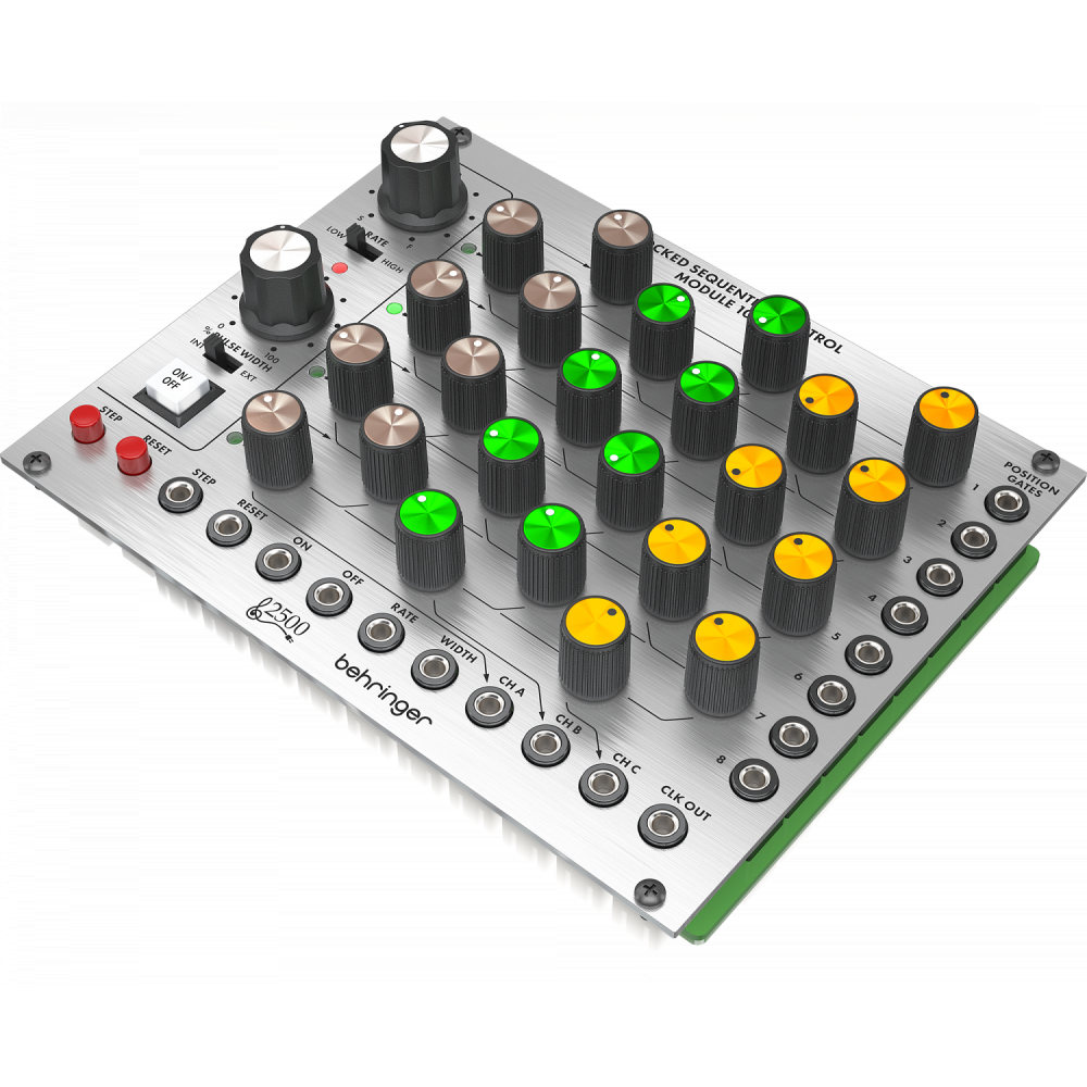 Синтезаторы BEHRINGER CLOCKED SEQUENTIAL CONTROL MODULE 1027 купить в ...