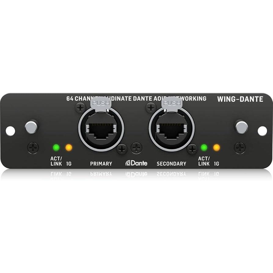 Behringer WING-DANTE - Купить карту расширения для микшерного пульта ...